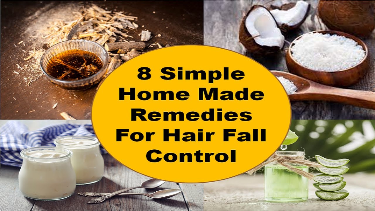 8 Simple Homemade Hair Fall Remedies Naturally & Effective | Glowing ...