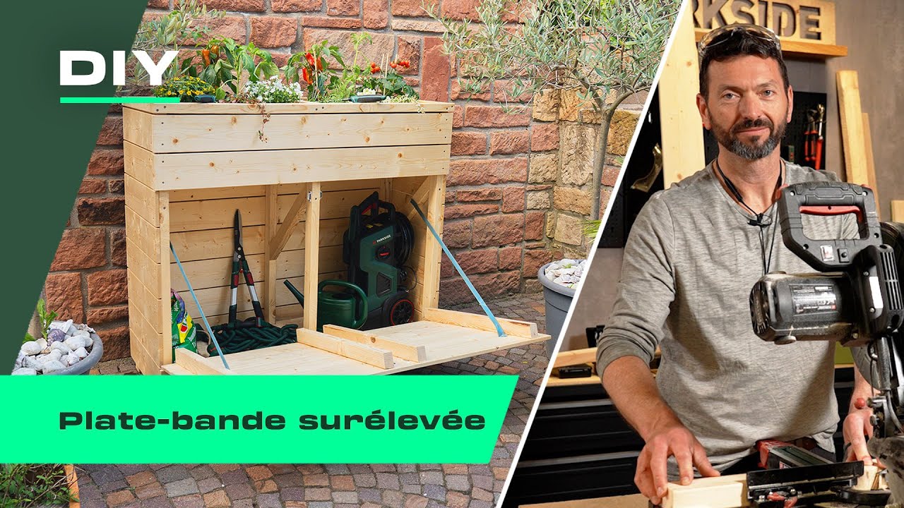 PARKSIDE DIY - Plate-bande surélevée | A vous de jouer ! - YouTube