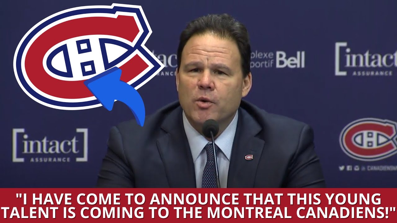 NOW! GORTON HAS BROUGHT A BIG STAR TO THE HABS! IT'S JUST CONFIRMED ...