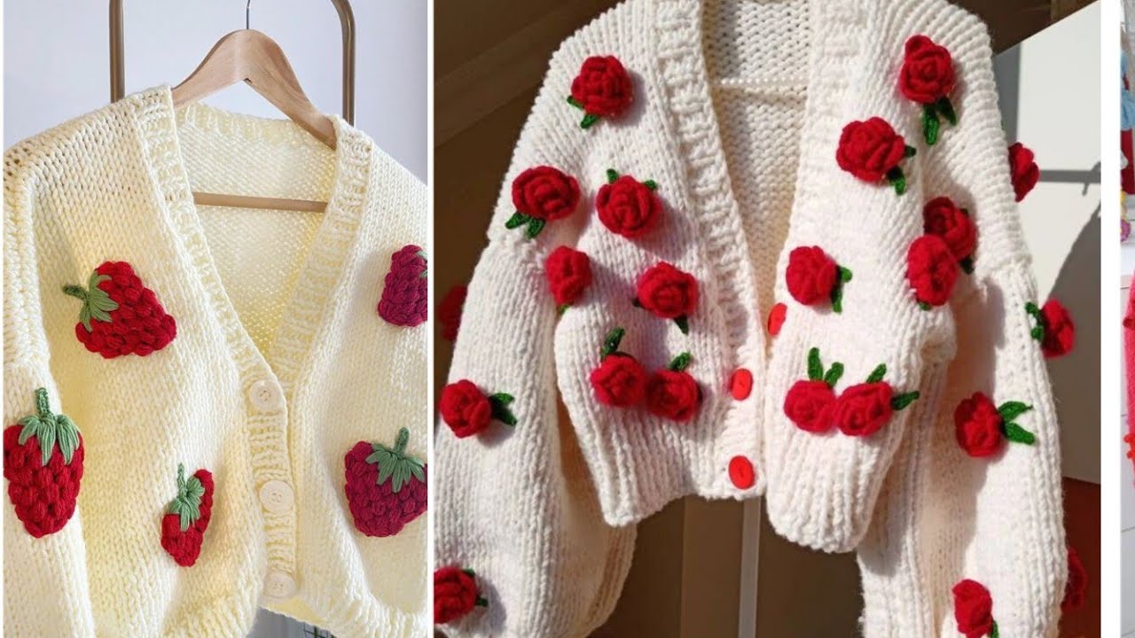 Knitten Things | Floral Patterns | Beautiful Knitten inspiration - YouTube