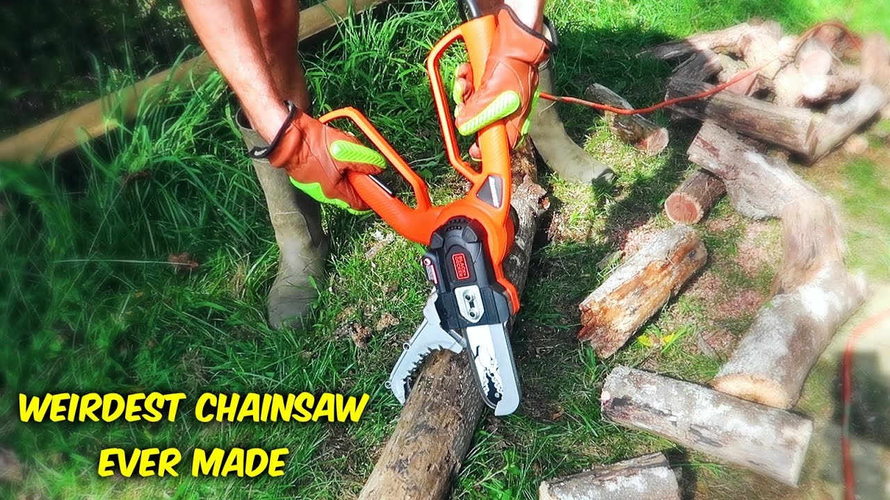 Weirdest Chainsaw Ever Made - YouTube