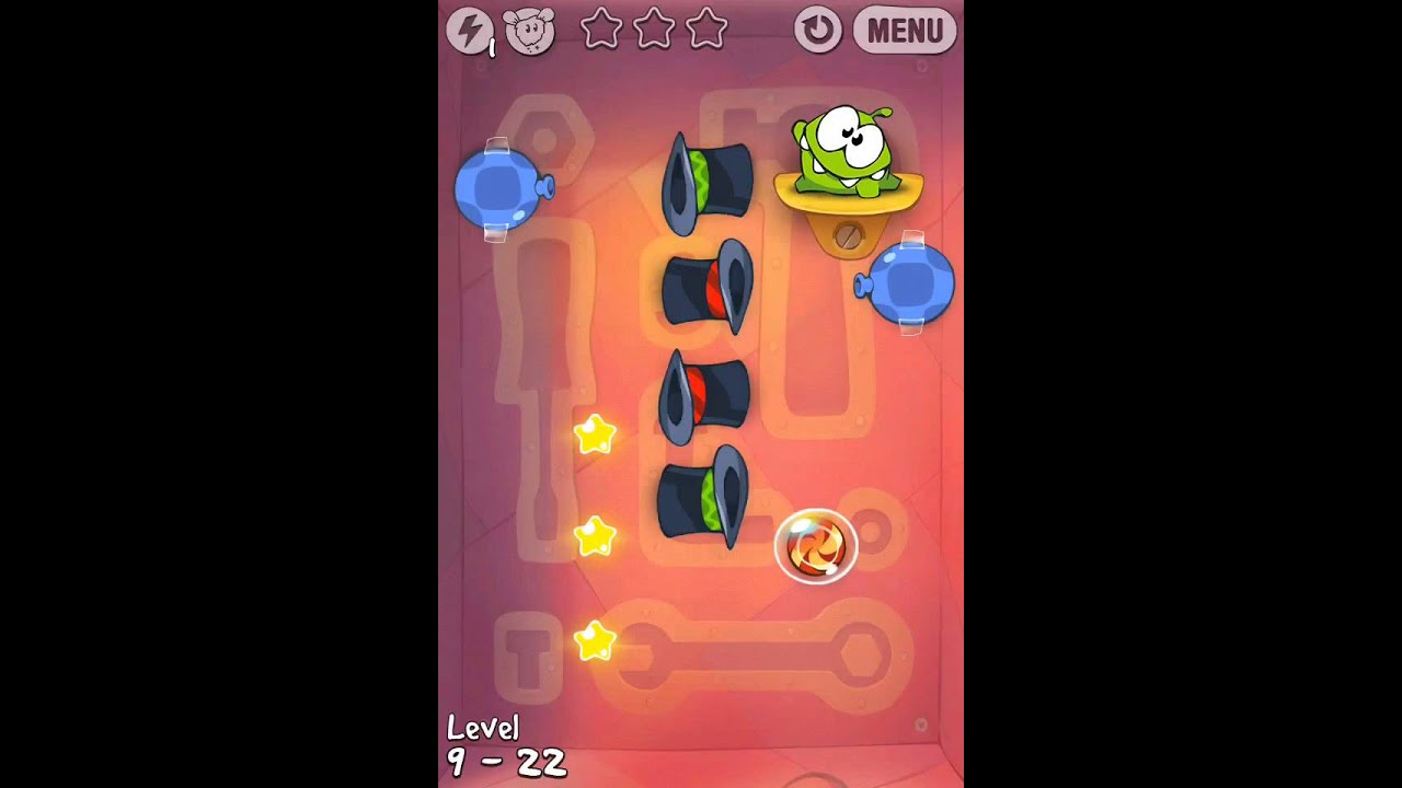 Cut the Rope Toolbox Level 22 Walkthrough - YouTube