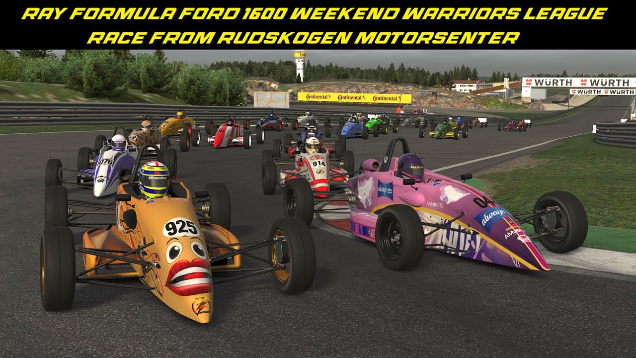 Ray Formula Ford 1600 Weekend Warriors League Race From Rudskogen ...