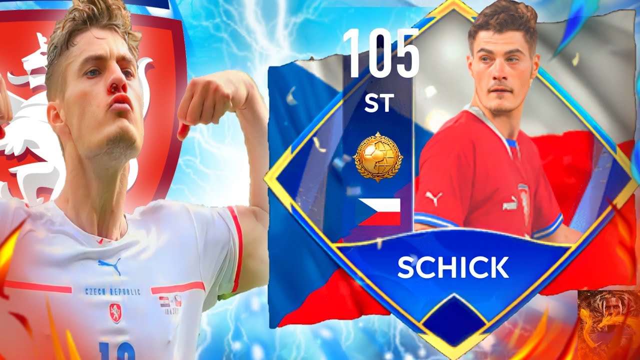 105 RATED PATRIK SCHICK FIFA MOBILE NATIONAL HEROES PLAYER REVIEW ...