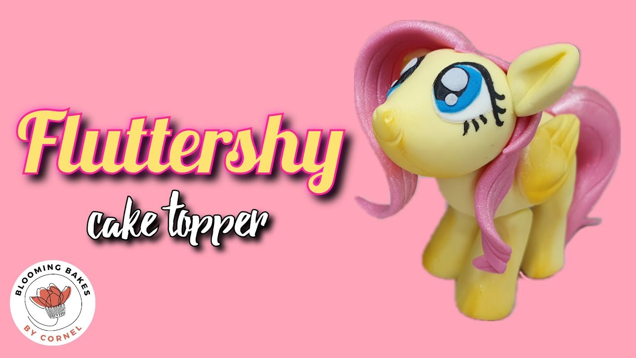 Fluttershy Cake Topper My Little Pony YouTube fluttershy-cake-topper-my-little-pony-youtube