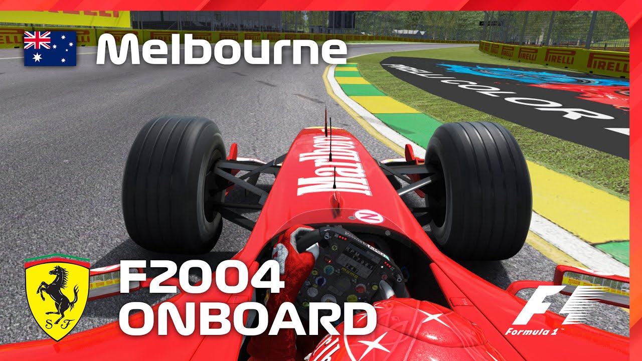 Michael Schumacher 2004 Australian GP Pole Lap with Real Commentary ...