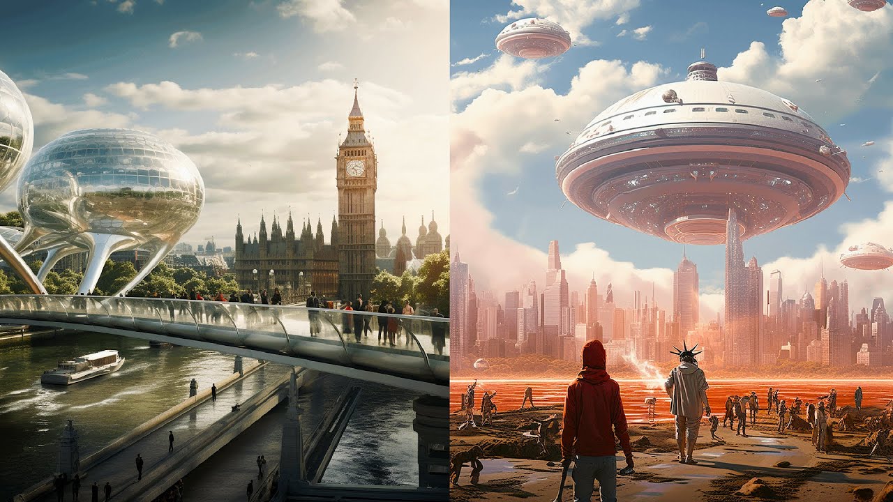 Countries of the distant future illustrated by AI | Part 2 - YouTube