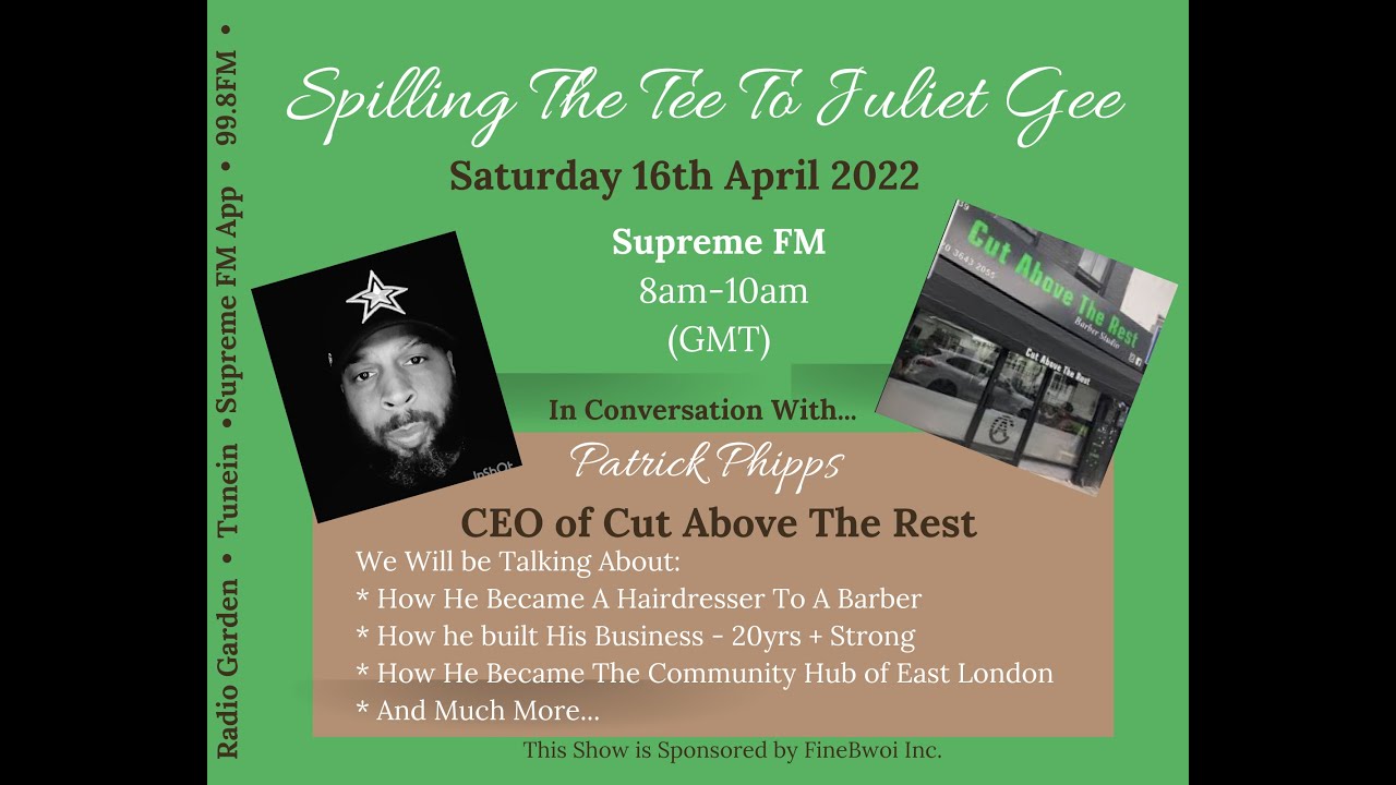 Spilling The Tee 2 Juliet Gee - Saturday 16th April 2022 - Guest ...