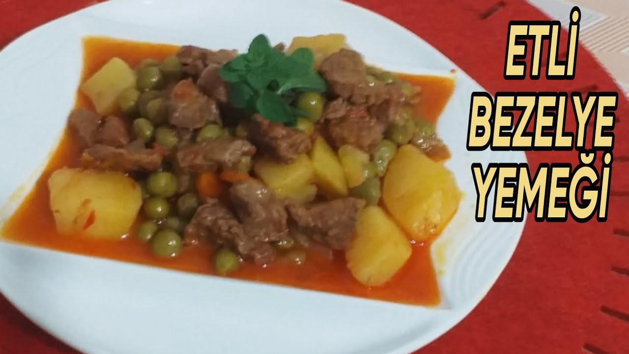 Bezelye Yemeği ETLİ BEZELYE YEMEĞİ‼️NASIL YAPILIR TAM KIVAMINDA👌 ...