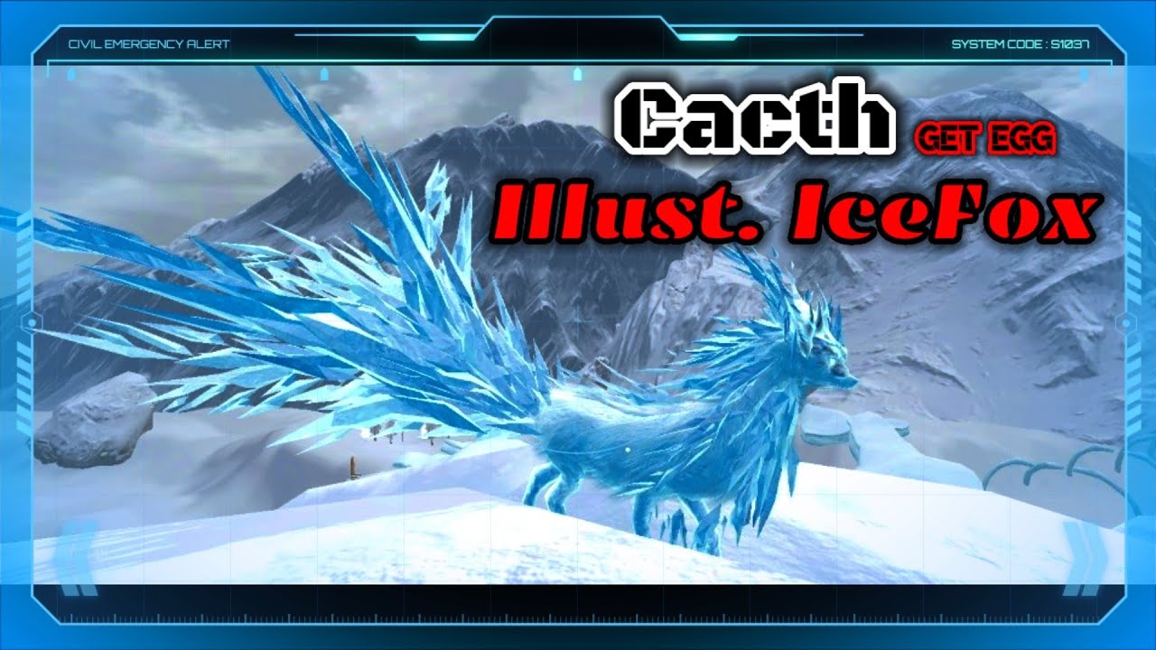 Chimeraland : Cacth Boss illust.Icefox get egg 💯 - YouTube