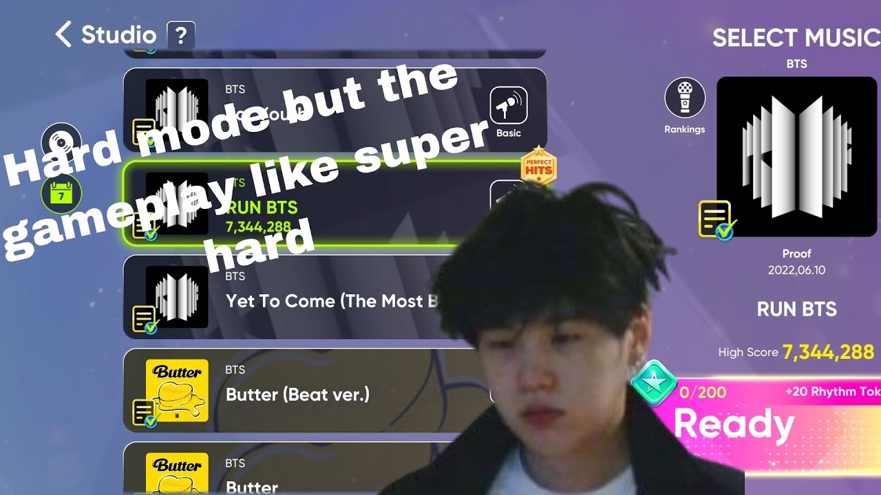 (RHYTHM HIVE) RUN BTS - BTS Hard Mode - YouTube
