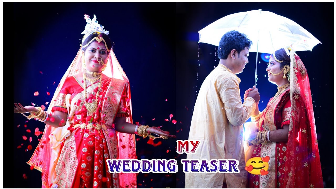 amar wedding teaser 🥰 | Studio Rup | Bengali wedding teaser - YouTube