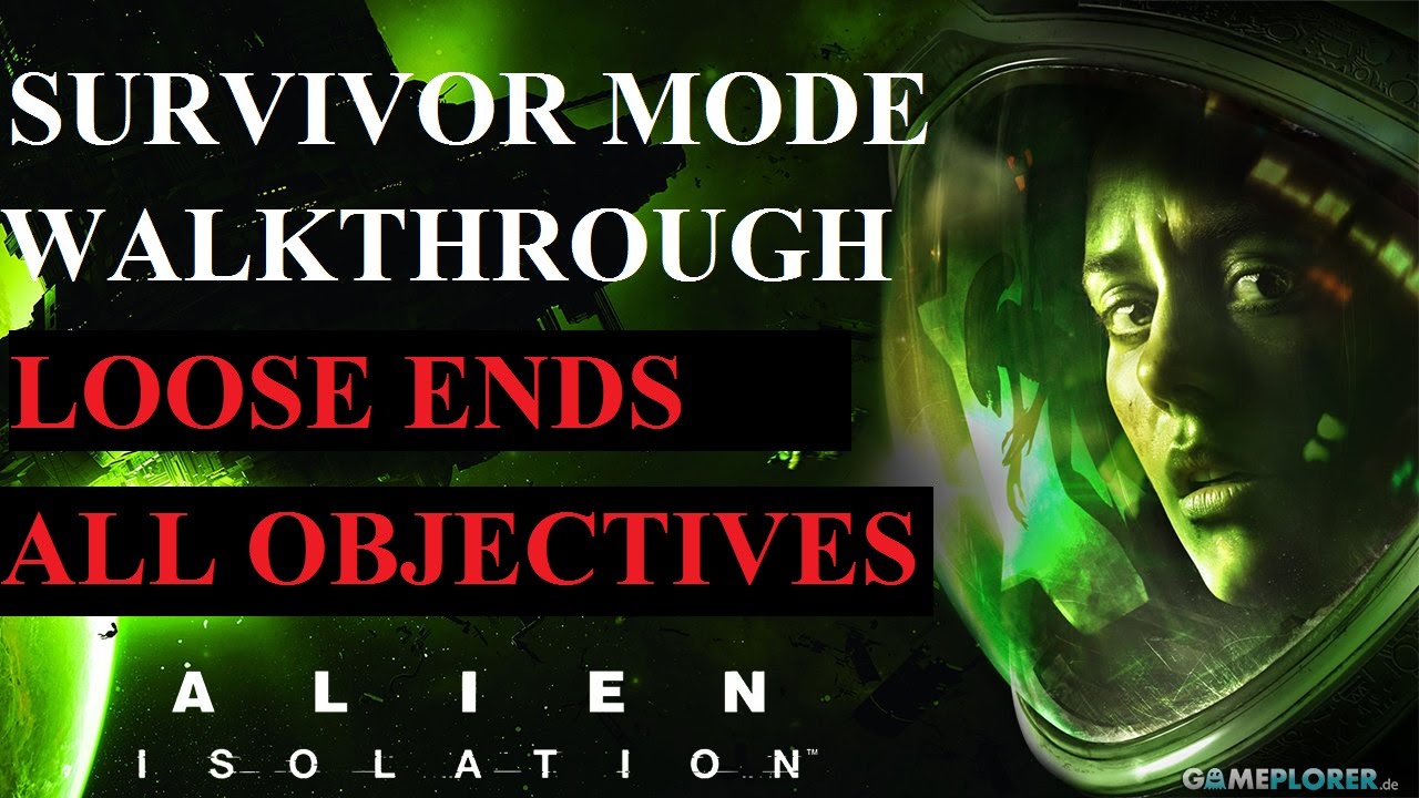 Alien Isolation Survivor Mode Corporate Lockdown Loose Ends - YouTube