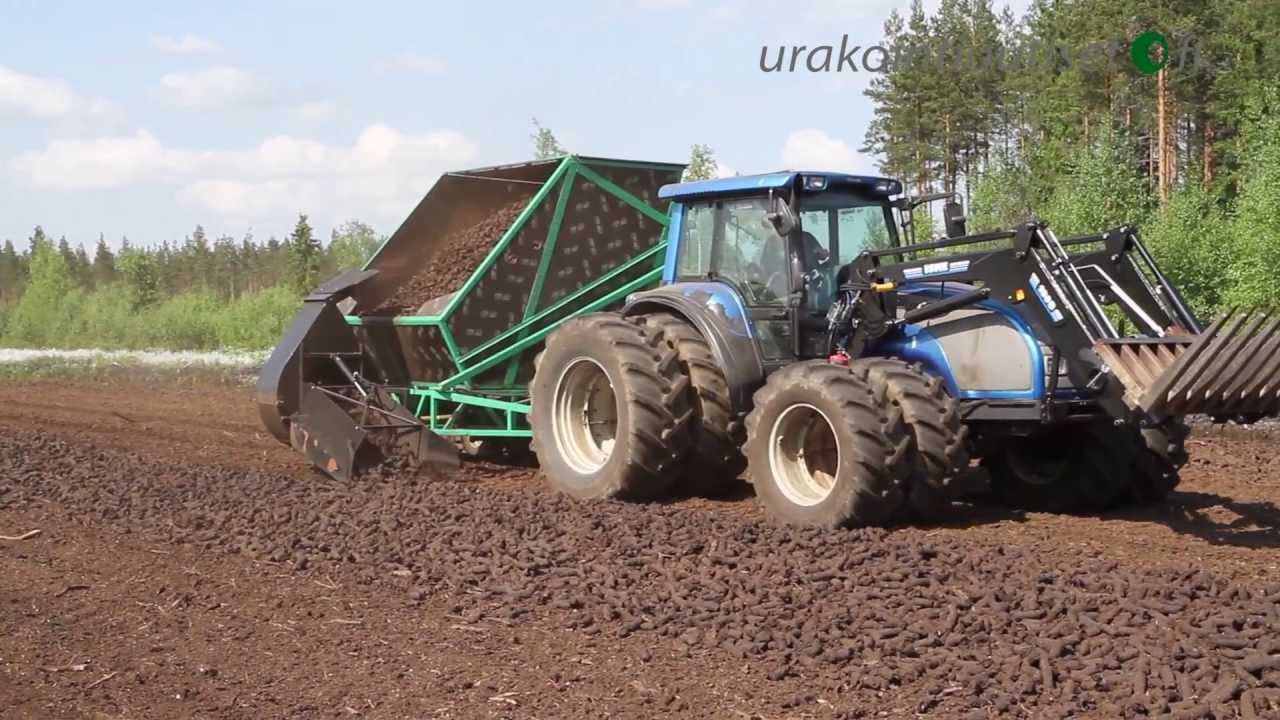 Turve-Unsa -- Palaturvetta kevyellä kalustolla - YouTube
