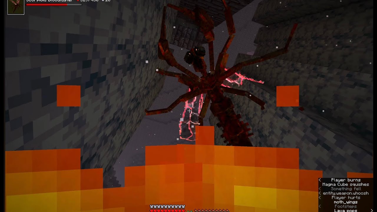Scorpioid Bloodluster stalking in the nether - Arthropod Phobia ...