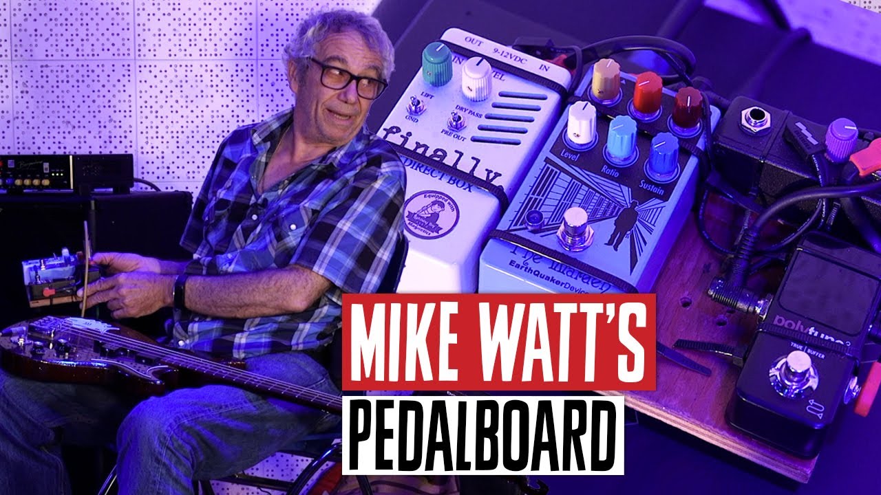 Legendary Punk Bassist Mike Watt’s Pedalboard - YouTube