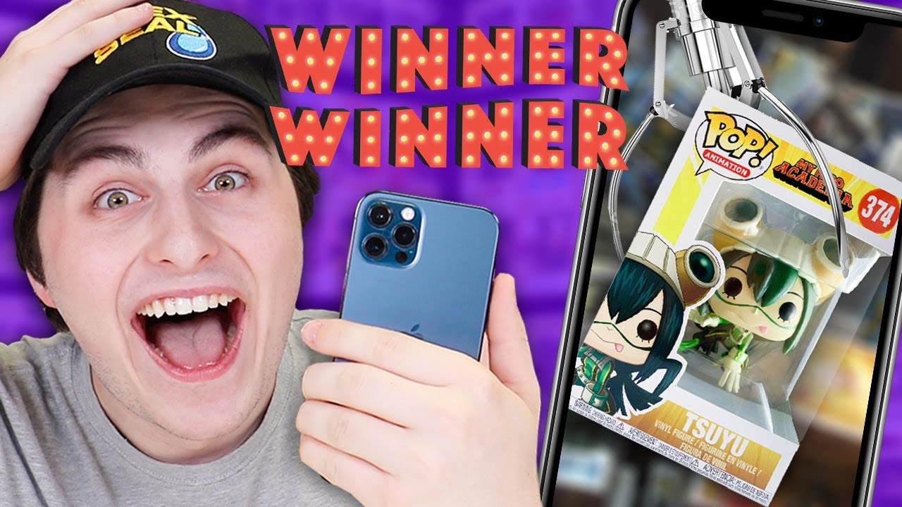 *WINNER WINNER* Playing My First Funko Pop Claw Machine! - YouTube