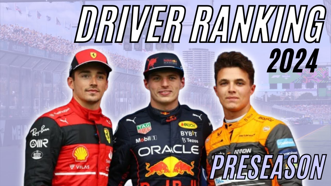 2024 Preseason F1 Driver Ranking - YouTube