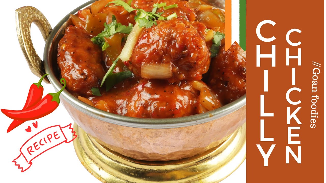 Gravy Chilly Chicken |Goan Recipe |Chicken Recipe - YouTube
