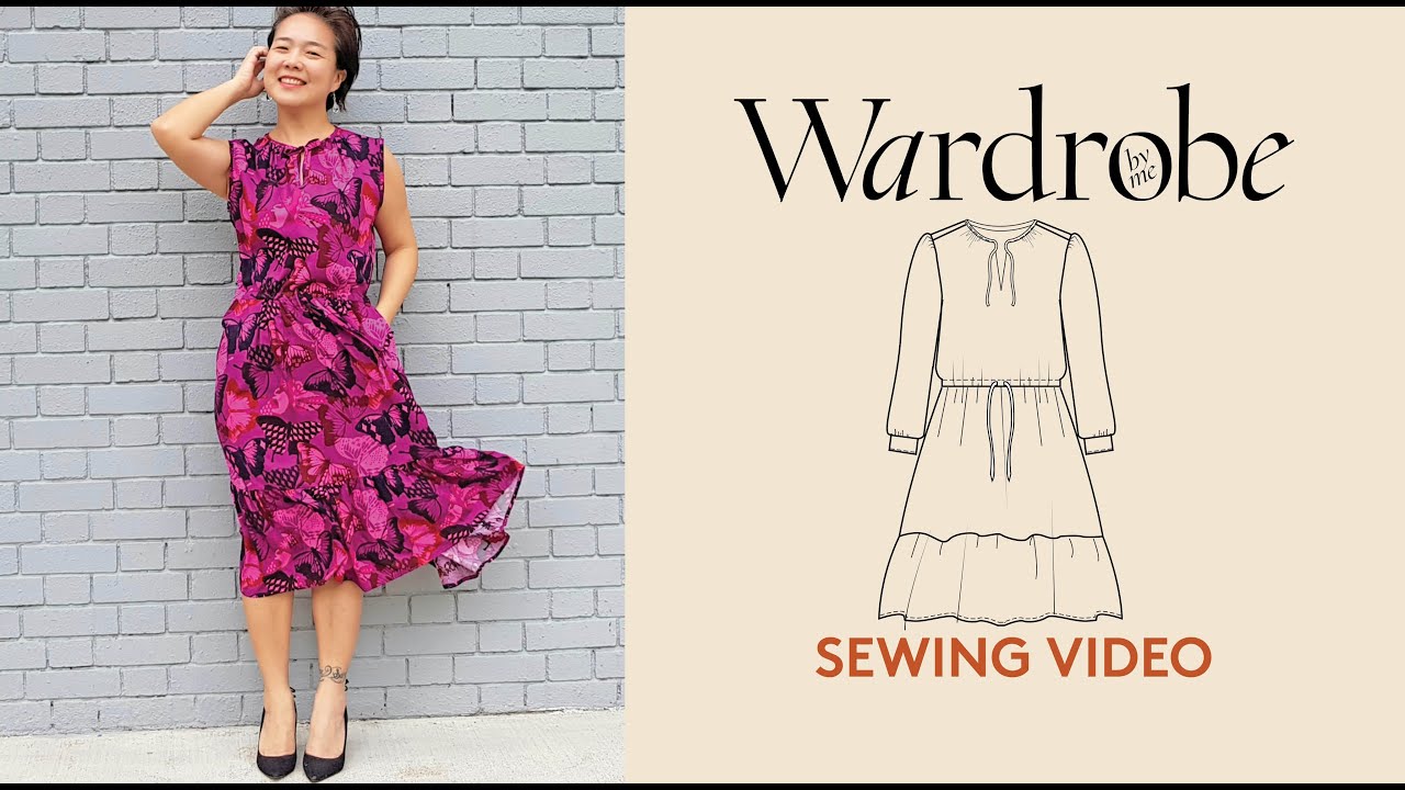How to sew a dress| Sewing Tutorial | Wardrobe By Me - YouTube