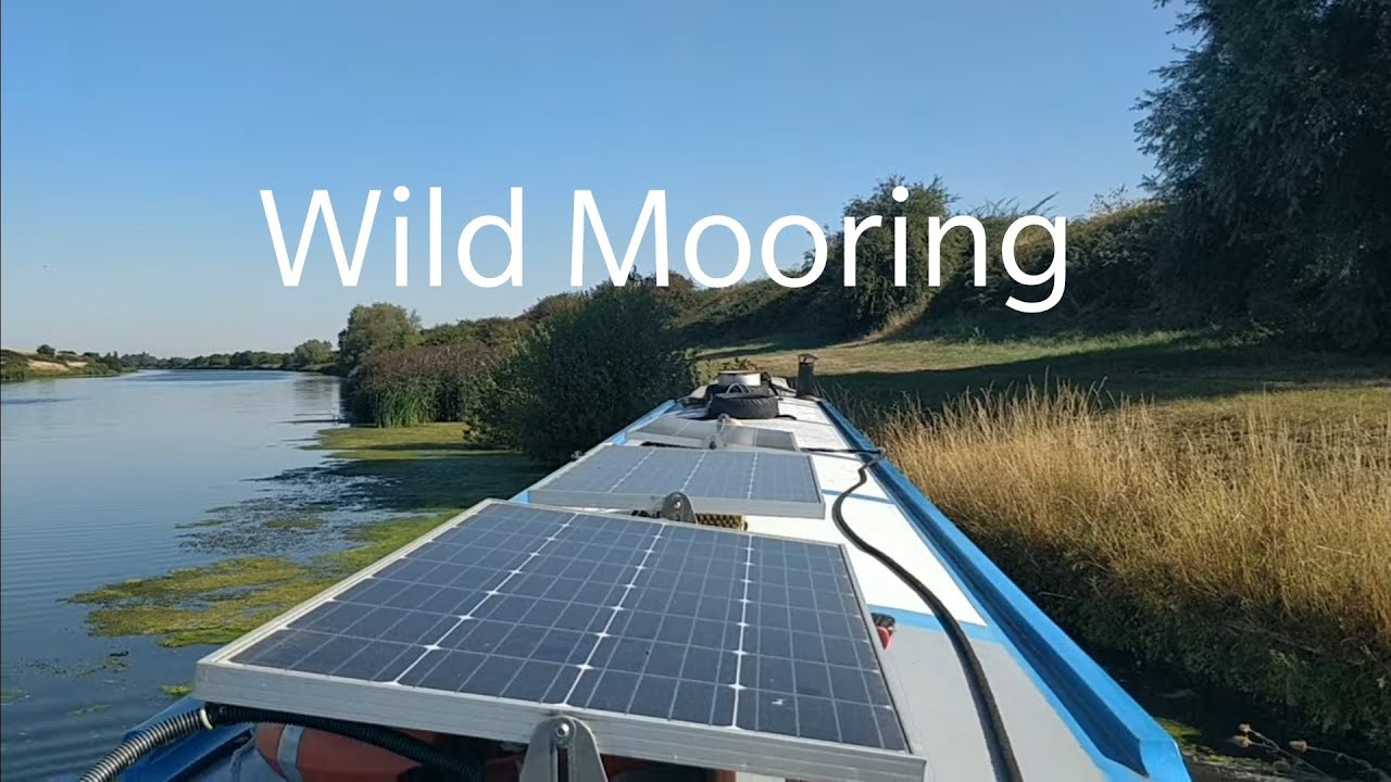 The Great Ouse relief Channel Navigation by narrowboat.#382 - YouTube