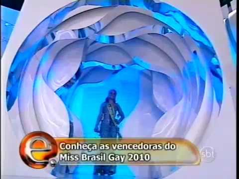 Conheça as vencedoras do Miss Brasil Gay 2010 no programa da Eliana do SBT.