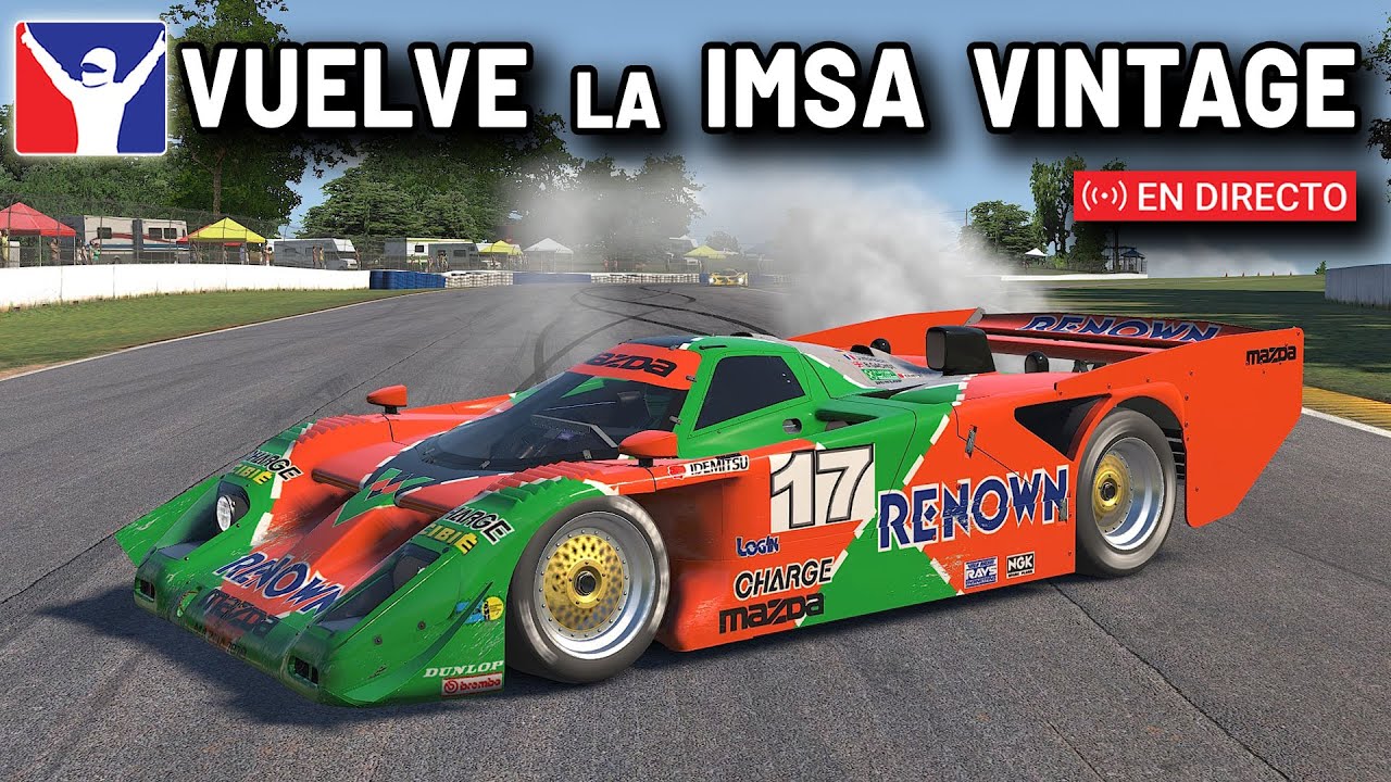 🔴IMSA Vintage en iRacing y GT3 en LE MANS ULTIMATE || COCKPIT SIMLAB ...