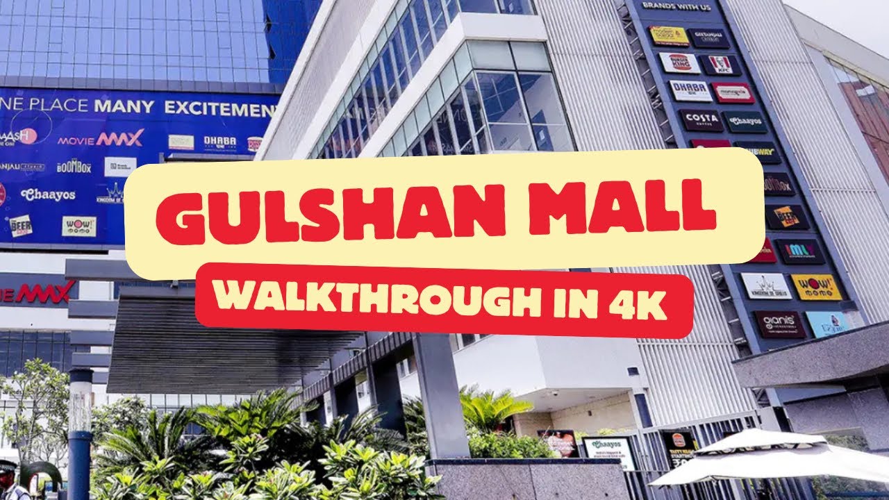 🇮🇳 Gulshan Mall 129 Noida | 4K Walking Tour | Travelogue - YouTube