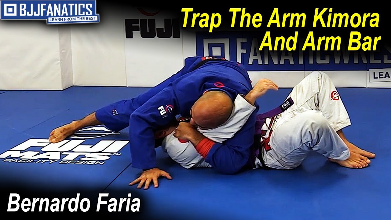 Trap The Arm Kimora And Arm Bar by Bernardo Faria - YouTube