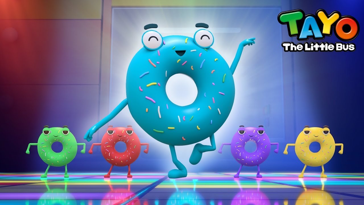 NEW📍 Let’s Dress Up Donuts! l Learn Colors Song l Healthy Habits for ...