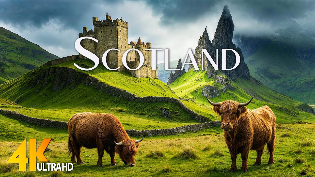 Scotland 4K UHD – Breathtaking Landscapes | Epic Relaxation Film with ...