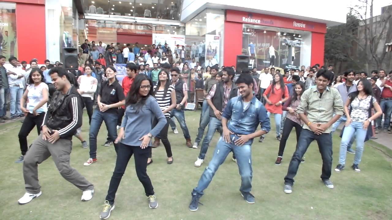 Best Bollywood Flash Mob - 2014 - YouTube