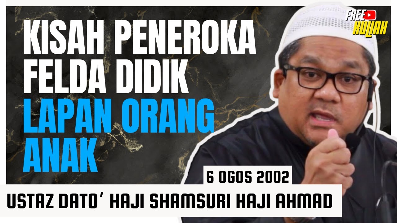 Syukur atas kurniaan cukup makan dan beribadat - Ustaz Shamsuri Haji ...