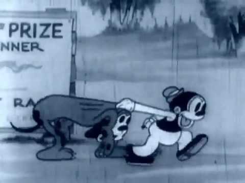 Looney Tunes Bosko Bosko's Dog Race 1932 cartoon OldTv Cartoons - YouTube