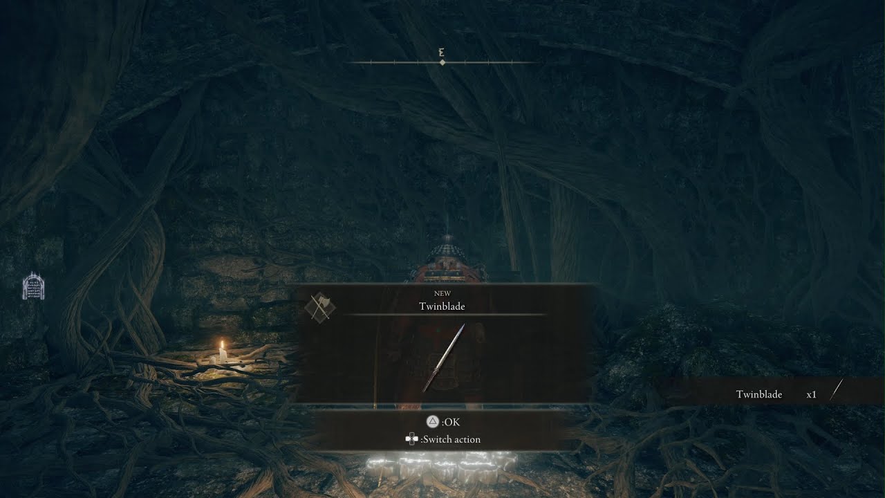 Elden Ring - How to get Twinblade (Dragon-Burnt Ruins) - YouTube