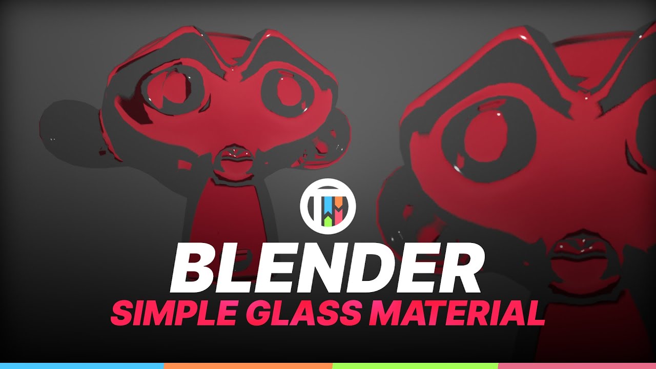 SIMPLE GLASS MATERIAL - BLENDER 3.0 EEVEE TUTORIAL - YouTube
