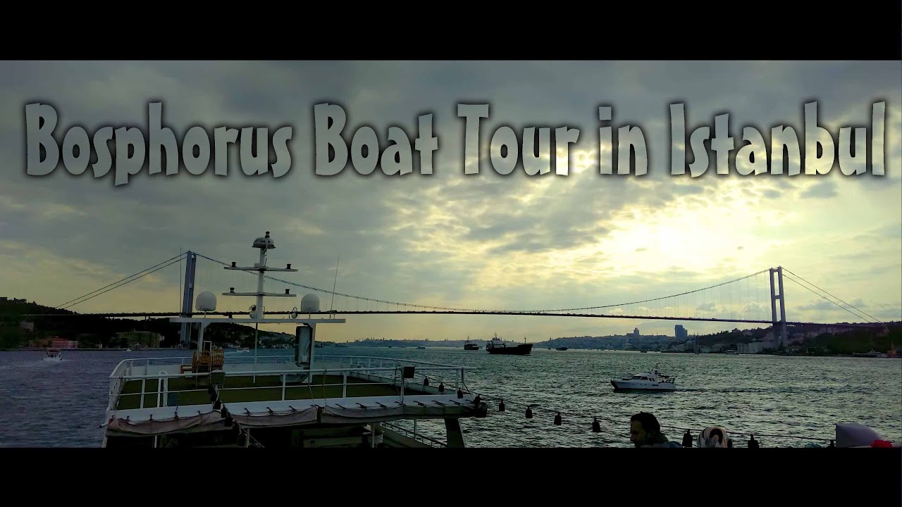 Bosphorus Boat Tour in Istanbul (Costantinople) - 4K UHD #bosphorus ...