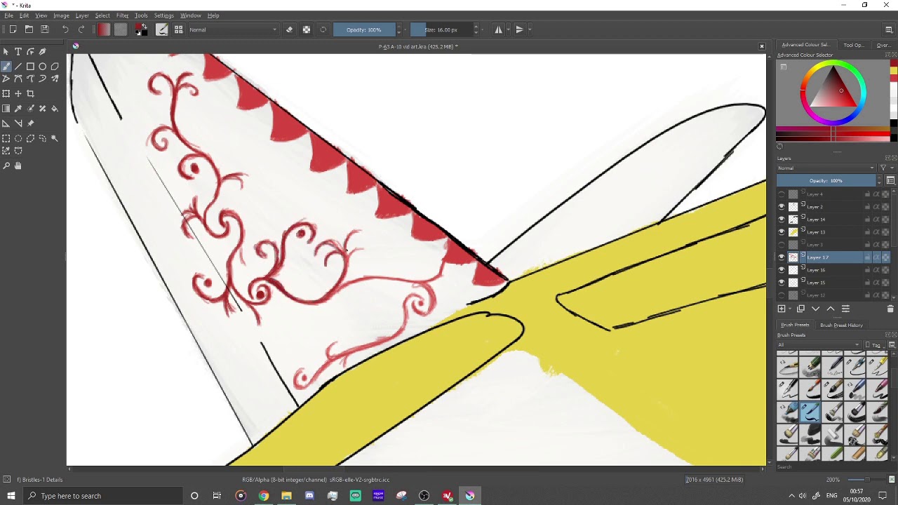 P-63 A-10 SpeedPaint - YouTube