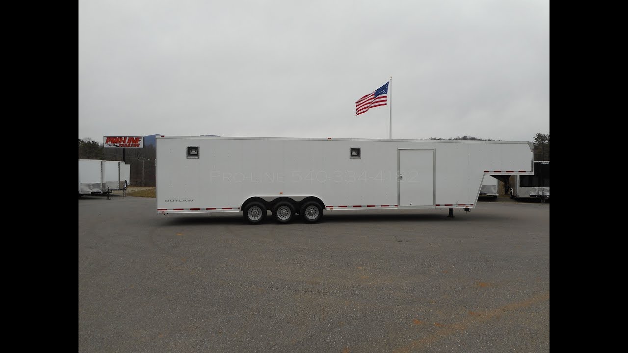 Pro-line Trailers | Gooseneck Race Trailer - YouTube