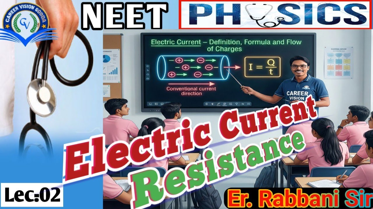 Current Electricity | Resistance | Color Coding | Physics 12 | NEET | L ...