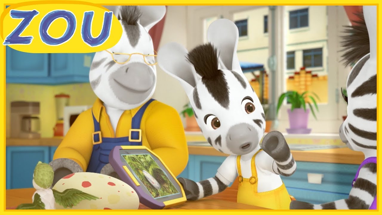 Zou in English 🥚 THE DINOSAUR EGG 🐉 Cartoons - YouTube