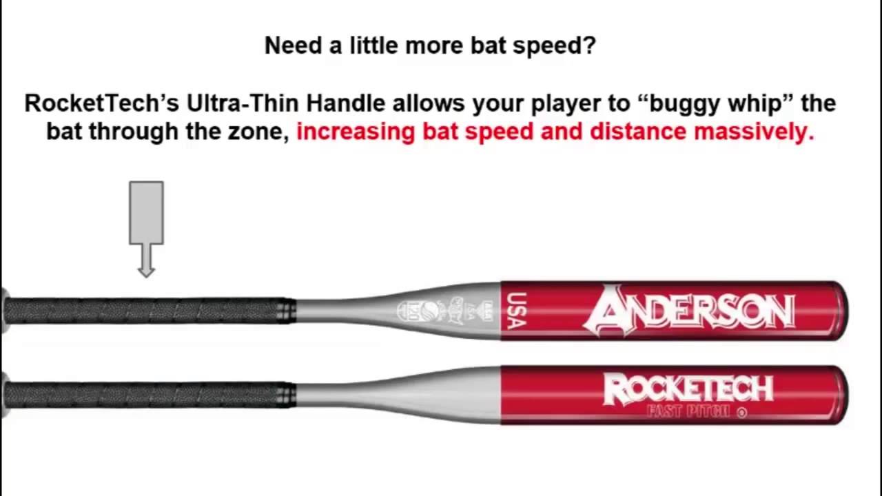Anderson 2014 RockeTech -9 Fastpitch Bat - YouTube