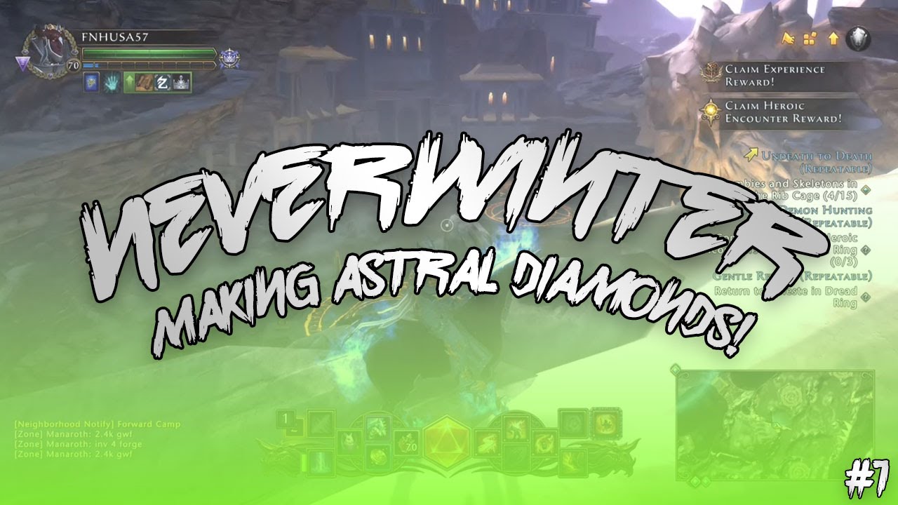 Neverwinter: Making Astral Diamonds (part one starting out) - YouTube