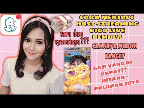 Cara Jadi Host Bigo Live - Tutorial Host Bigo Live pemula | Persyaratan host streaming - #58