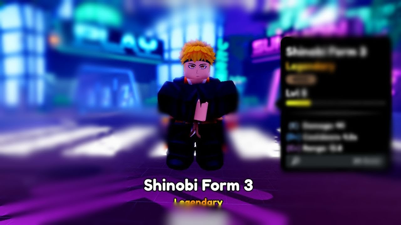 Showcase Shinobi Form 3 (Naruto) | Anime Defenders - YouTube