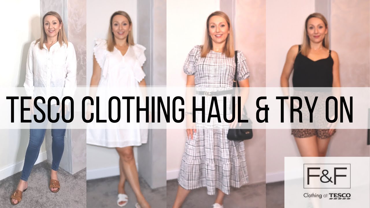 Tesco Clothing F&F Summer Haul 2021 *New In* - YouTube