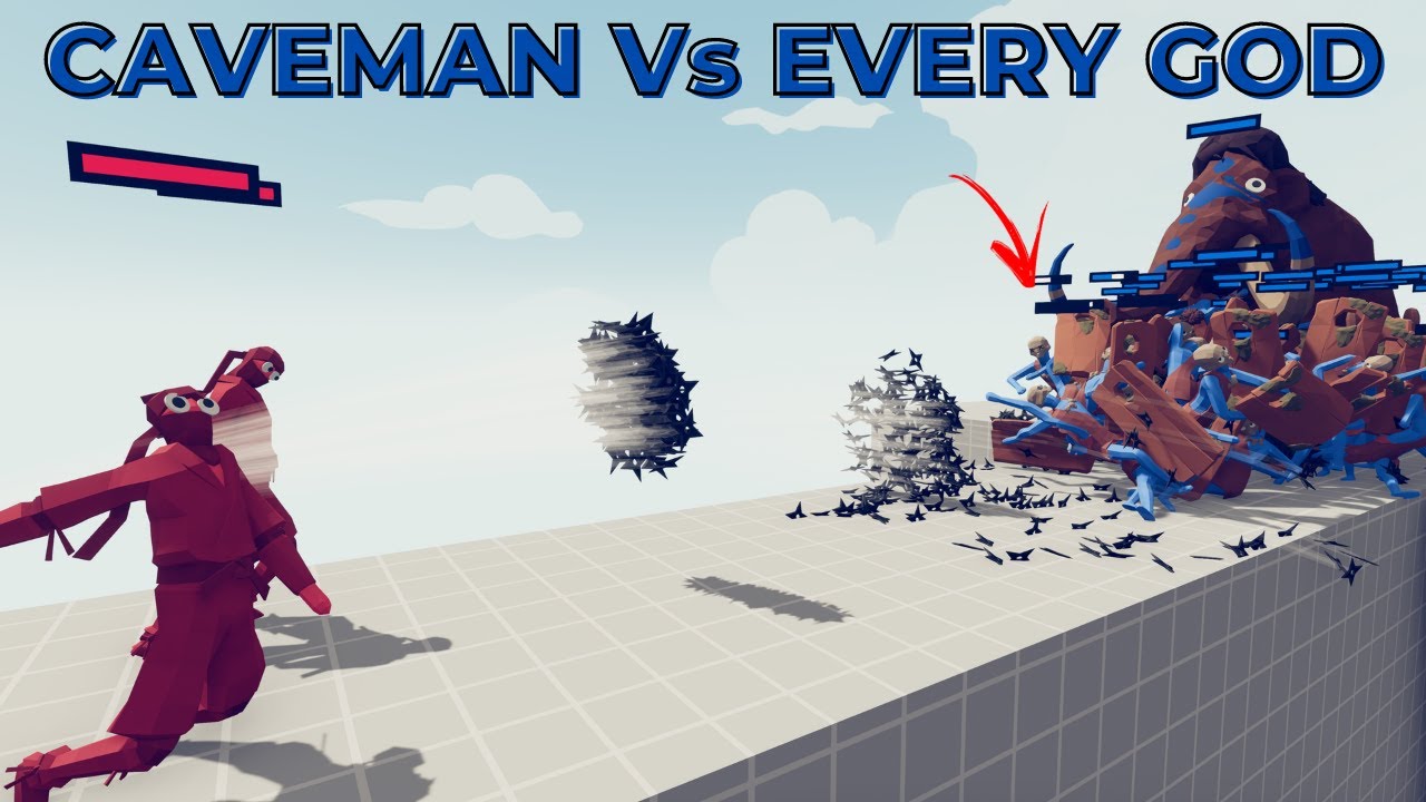 80x CAVEMAN Vs EVERY GOD | TABS - Totally Accurate Battle Simulator ...
