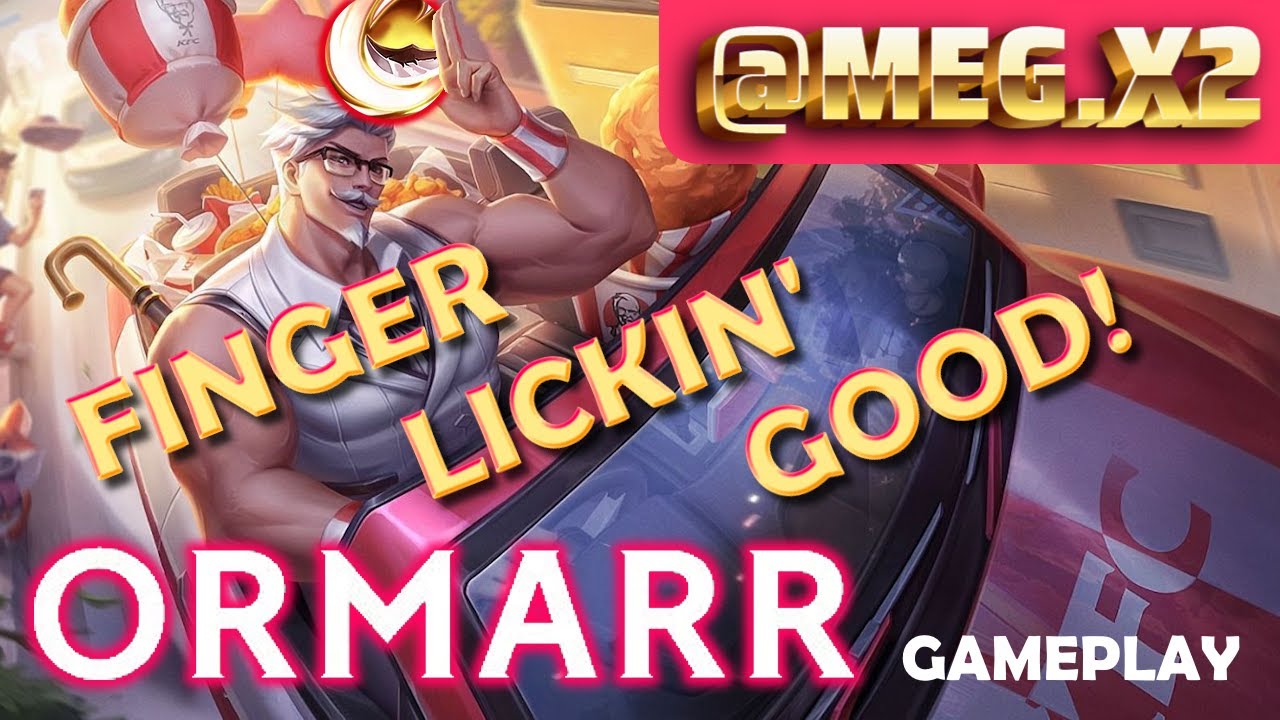 Ormarr Gameplay - Colonel Sanders Skin - Arena of Valor (AOV NA) - YouTube
