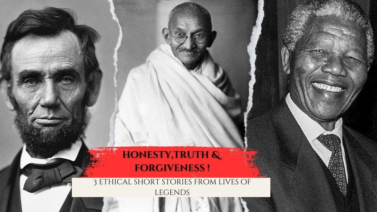 Honesty, truth & forgiveness | 3 short stories | Abraham Lincoln ...