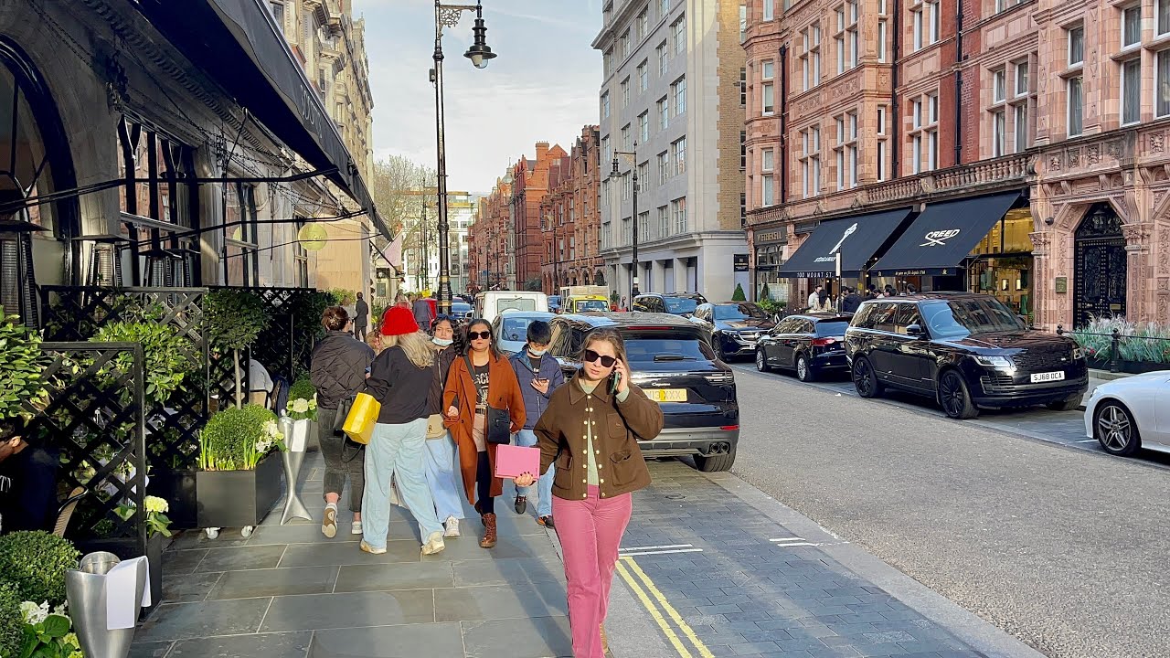 London Walk | Most Expensive Neighborhood in London MAYFAIR Posh area ...